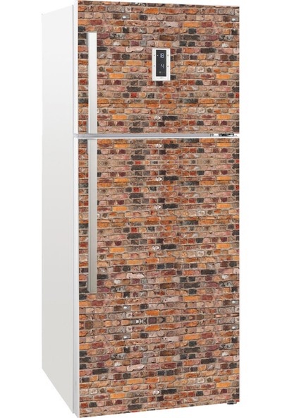 Tilki Dünyası Buzdolabı Kapağı Kaplama Sticker 0081