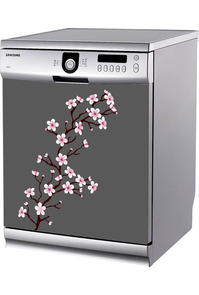 Tilki Dünyası Bulaşık Makinesi Kapak Sticker 0005