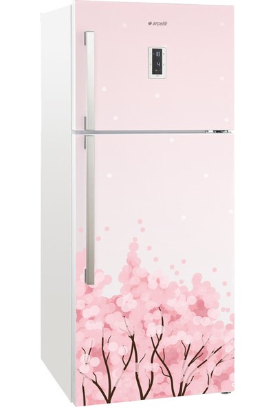 Tilki Dünyası Buzdolabı Kapağı Kaplama Sticker 0087 Tilki Dünyası Buzdolabı Kapağı Kaplama Sticker 0087