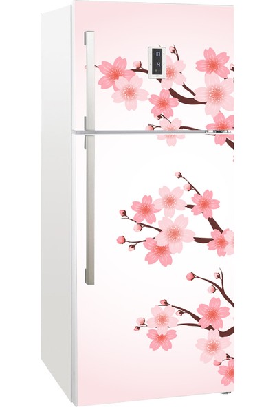 Tilki Dünyası Buzdolabı Kapağı Kaplama Sticker 0095