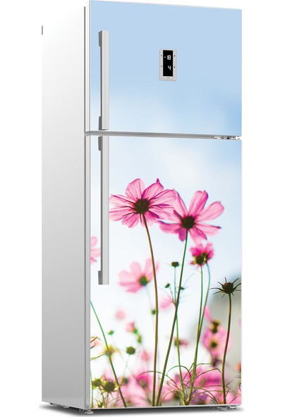 Tilki Dünyası Buzdolabı Kapağı Kaplama Sticker 0117 Tilki Dünyası Buzdolabı Kapağı Kaplama Sticker 0117