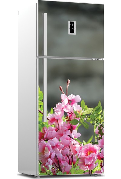 Tilki Dünyası Buzdolabı Kapağı Kaplama Sticker 0119