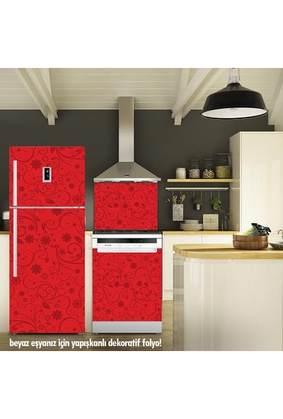 Tilki Dünyası Buzdolabı, Bulaşık Makinesi ve Ocak Arkası Set Yapışkanlı Folyo 0033 Tilki Dünyası Buzdolabı, Bulaşık Makinesi ve Ocak Arkası Set Yapışkanlı Folyo 0033