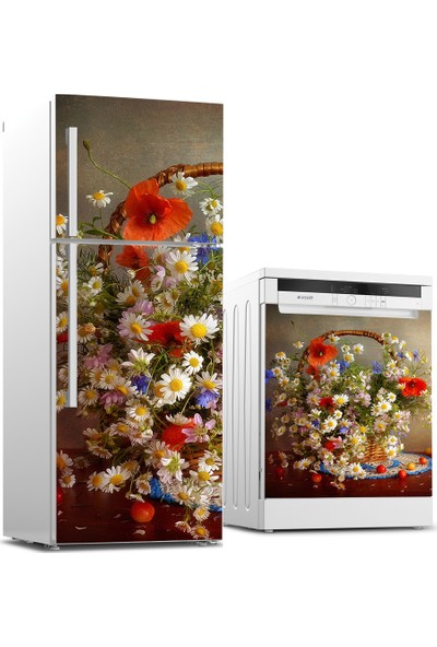 Tilki Dünyası Buzdolabı ve Bulaşık Makinesi Takım Sticker 0102 Tilki Dünyası Buzdolabı ve Bulaşık Makinesi Takım Sticker 0102