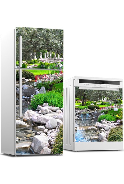 Tilki Dünyası Buzdolabı ve Bulaşık Makinesi Takım Sticker 0124 Tilki Dünyası Buzdolabı ve Bulaşık Makinesi Takım Sticker 0124