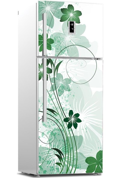 Tilki Dünyası Buzdolabı Kapağı Kaplama Sticker 0250