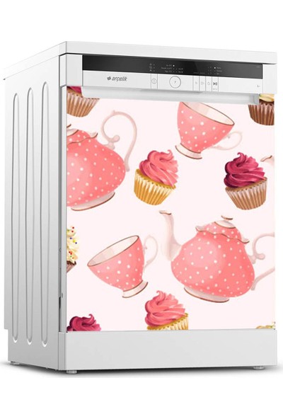 Tilki Dünyası Bulaşık Makinesi Kapak Sticker 0073 Tilki Dünyası Bulaşık Makinesi Kapak Sticker 0073