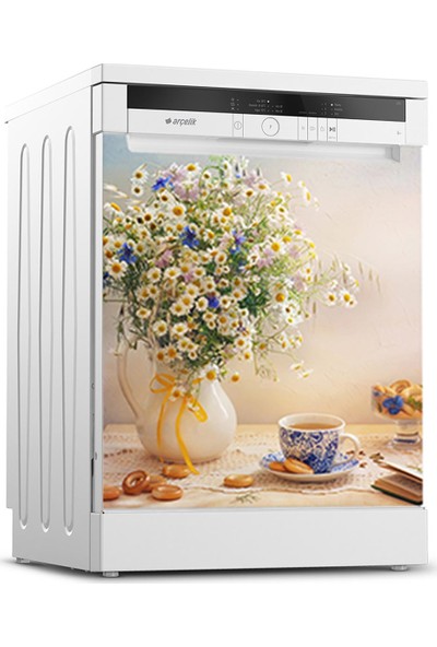 Tilki Dünyası Bulaşık Makinesi Kapak Sticker 0117 Tilki Dünyası Bulaşık Makinesi Kapak Sticker 0117