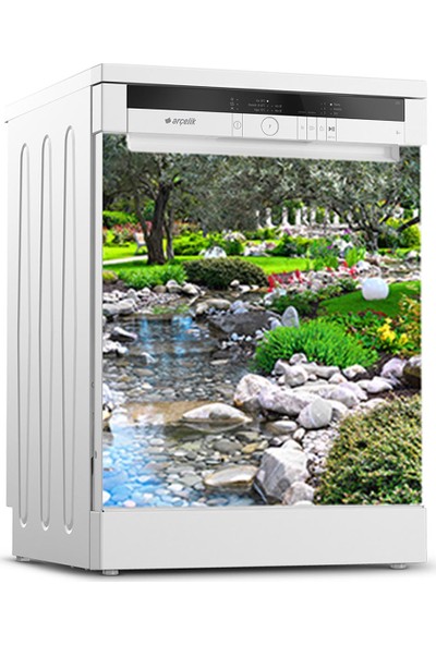 Tilki Dünyası Bulaşık Makinesi Kapak Sticker 0140 Tilki Dünyası Bulaşık Makinesi Kapak Sticker 0140