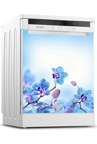 Tilki Dünyası Bulaşık Makinesi Kapak Sticker 0157