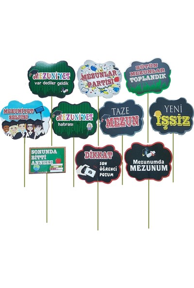 Balonpark 10 Ad Mezuniyet İçin Konuşma Balonu Yazıları Konuşma Çubukları Balonpark 10 Ad Mezuniyet İçin Konuşma Balonu Yazıları Konuşma Çubukları