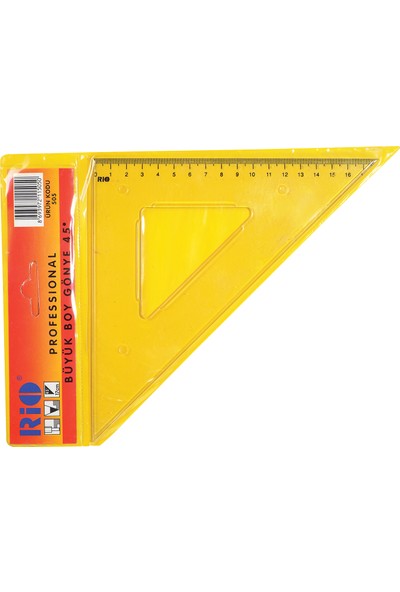 Rio Büyük Boy Lüx Gönye 45 Derece Rio Büyük Boy Lüx Gönye 45 Derece