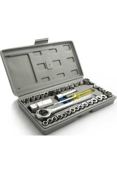 Aiwa 40 Parça 1/4 3/8 Lokma Takımı Aiwa 40 Parça 1/4 3/8 Lokma Takımı