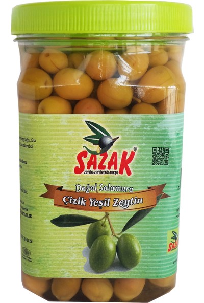 Sazak Çizik Zeytin 900 gr Sazak Çizik Zeytin 900 gr