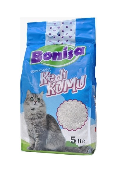 Bonisa Bentonit Kedi Kumu 5 Lt Bonisa Bentonit Kedi Kumu 5 Lt