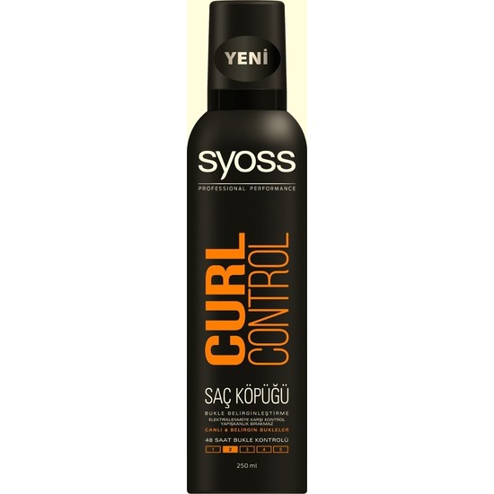 Syoss Curl Control Bukle Belirginleştirici Saç Köpüğü 250 ml Fiyatı