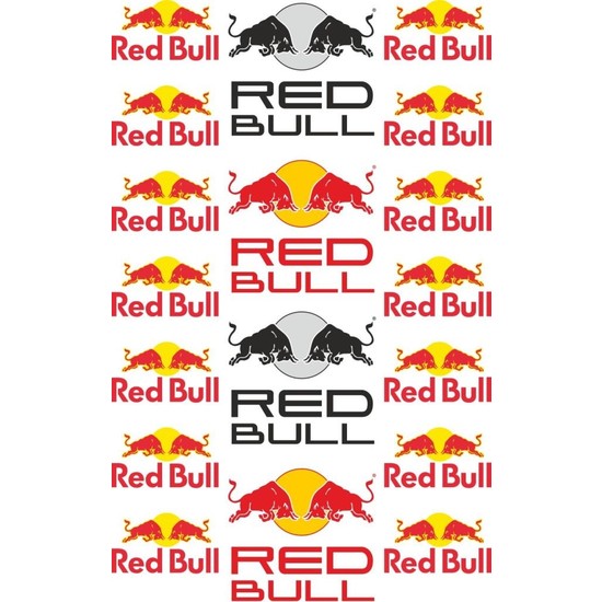 Sticker Master Red Bull Sticker Set Oto Motor Pc Etiket Fiyatı