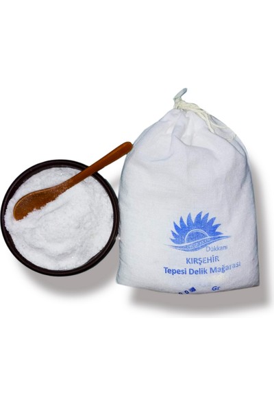 İyi Şeyler Dükkanı Kırşehir Kaya Tuzu Taş Değirmende Öğütülmüş Sofralık 500 gr