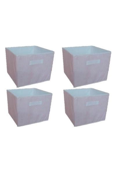 Balkan Room Çok Amaçlı Dolap İçi Düzenleyici Dekoratif Saklama Kutusu Raf Organizer 4'lü Large 30 x 30 x 30 cm Balkan Room Çok Amaçlı Dolap İçi Düzenleyici Dekoratif Saklama Kutusu Raf Organizer 4'lü Large 30 x 30 x 30 cm