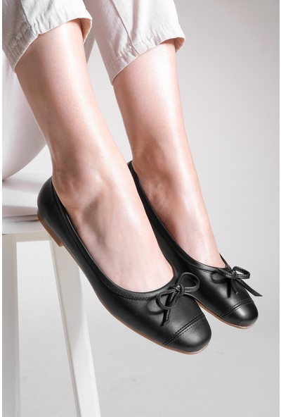 Marjin Kadın Hakiki Deri Babet Arenza