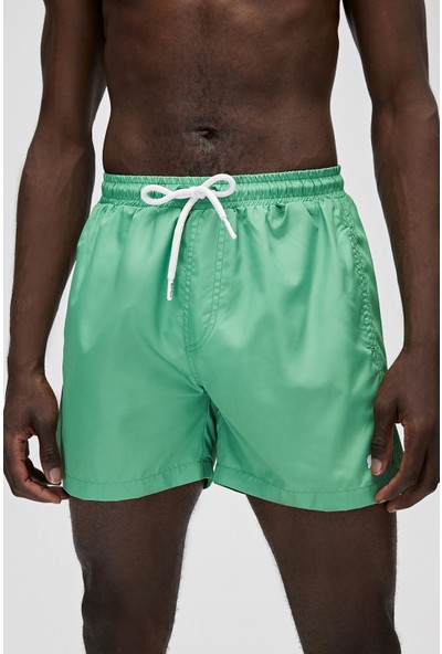 Bad Bear Erkek Deniz Şortu - Yeşil