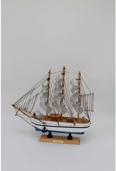 Goldhouse LED Işıklı Ahşap Yelkenli Gemi Maketi Barbaroslar Model 30 Cm. Büyük Boy Goldhouse LED Işıklı Ahşap Yelkenli Gemi Maketi Barbaroslar Model 30 Cm. Büyük Boy