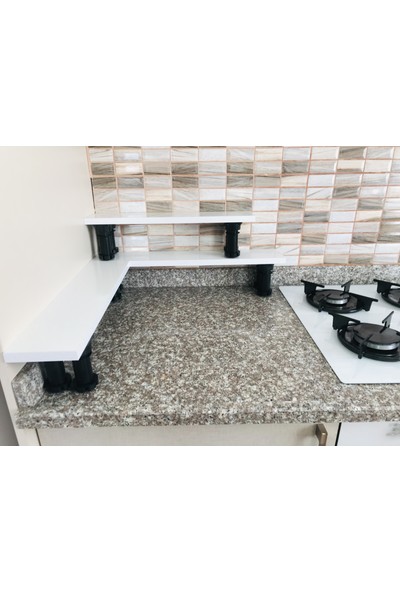 Efe Dekor 3 Adet Ayarlı Ayak Dolap Içi Raf Düzenleyici Mutfak Masası Tezgah Üstü Tabak Bardak Efe Dekor 3 Adet Ayarlı Ayak Dolap Içi Raf Düzenleyici Mutfak Masası Tezgah Üstü Tabak Bardak