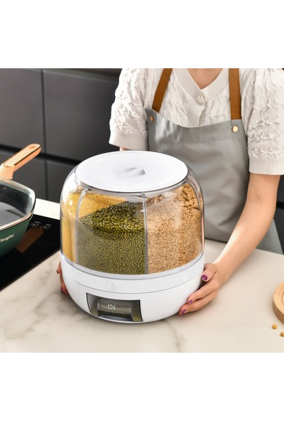 Douler Yaratıcı Mutfak Döner Tahıl Kavanozu (Yurt Dışından) Douler Yaratıcı Mutfak Döner Tahıl Kavanozu (Yurt Dışından)