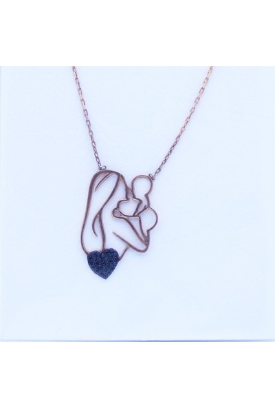 Motif Silver Anne Çocuk Tasarımlı Gümüş Kolye