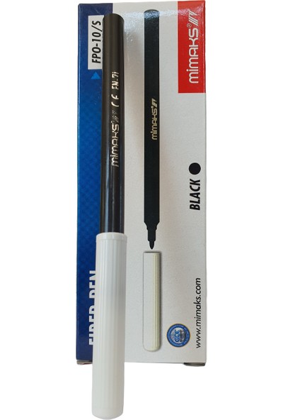 Mimaks Fiber Pen Ofis Tipi Keçeli Kalem 10'lu Paket Mimaks Fiber Pen Ofis Tipi Keçeli Kalem 10'lu Paket