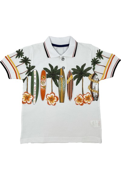 Merry Merry 2/5 Yas Surf Tahtası Baskılı Erkek Tshirt