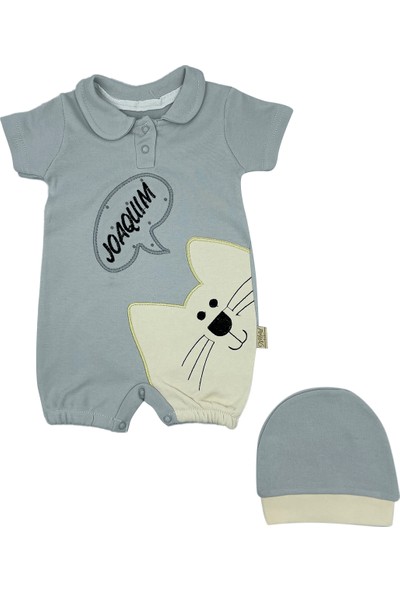 Nehad Nehad 3/12 Ay Kedı Nakıslı Kısa Cıtcıtlı Tulum Nehad Nehad 3/12 Ay Kedı Nakıslı Kısa Cıtcıtlı Tulum