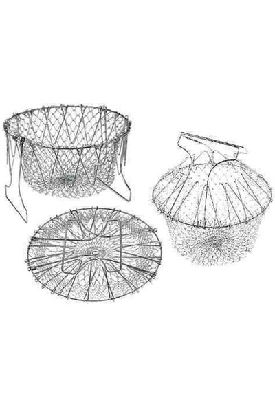 Naya Chef Basket Çok Fonksiyonlu Pratik Süzgeç Sepet