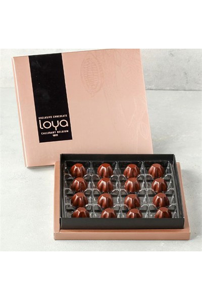 Loya Bütün Antep Fıstıklı SütlüBitter Karışık Special Çikolata 16'lı
