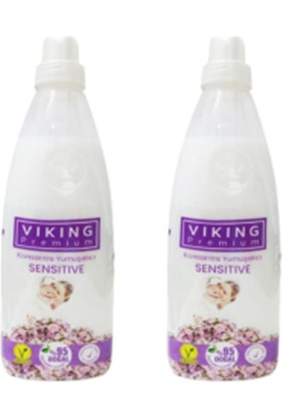 Viking Premium Sensitive Konsantre Yumuşatıcı 1200 ml - 2 Adet Viking Premium Sensitive Konsantre Yumuşatıcı 1200 ml - 2 Adet