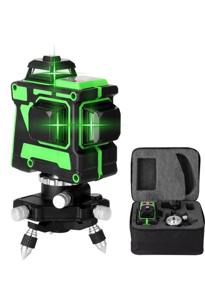 Kkmoon Çok Fonksiyonlu 3D 12 Satır Lazer Seviye Aracı Kkmoon Çok Fonksiyonlu 3D 12 Satır Lazer Seviye Aracı