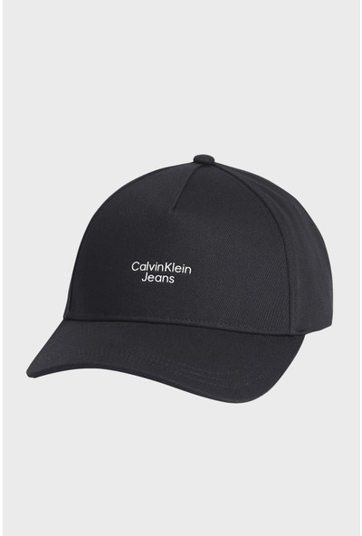Calvin Klein Logolu Organik Pamuklu Şapka Erkek Şapka K50K508974 Bds Calvin Klein Logolu Organik Pamuklu Şapka Erkek Şapka K50K508974 Bds