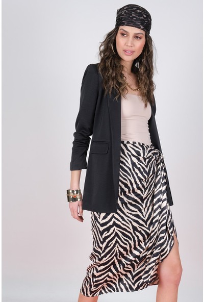 Spazio Ashny Kolları Büzgülü Ceket