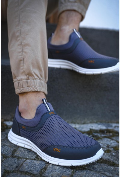 Oksit Yesta Fileli Slip On Erkek Sneaker