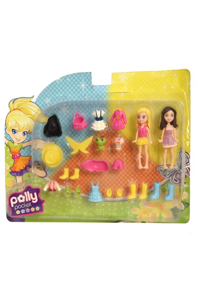 Udatoys Polly Pocket Değişen Kıyafetli Poly Pocked Bebek Kızlar Udatoys Polly Pocket Değişen Kıyafetli Poly Pocked Bebek Kızlar