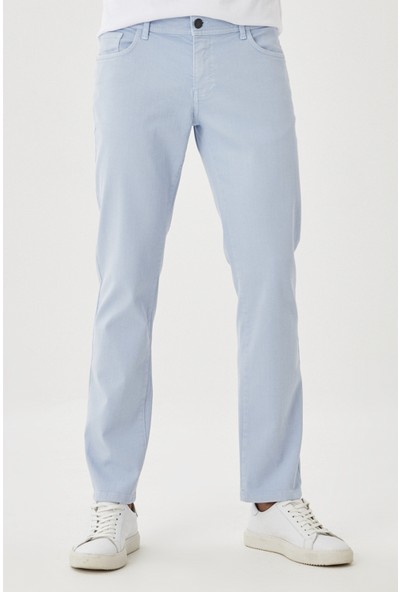 ALTINYILDIZ CLASSICS Erkek Mavi 360 Derece Her Yöne Esneyen Rahat Slim Fit Pantolon ALTINYILDIZ CLASSICS Erkek Mavi 360 Derece Her Yöne Esneyen Rahat Slim Fit Pantolon