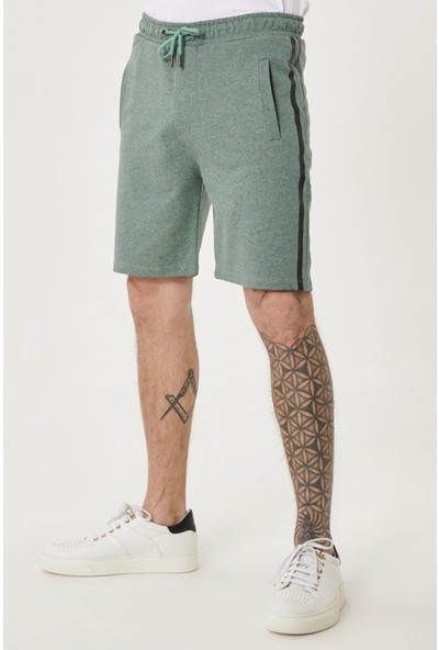 Ac&Co / Altınyıldız Classics Erkek Haki Slim Fit Günlük Rahat Spor Örme Şort Ac&Co / Altınyıldız Classics Erkek Haki Slim Fit Günlük Rahat Spor Örme Şort