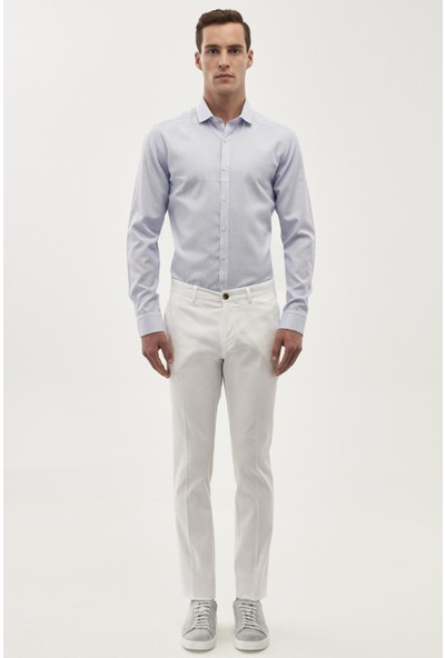 Altınyıldız Classıcs Erkek Beyaz Ekstra Slim Fit Pantolon Altınyıldız Classıcs Erkek Beyaz Ekstra Slim Fit Pantolon