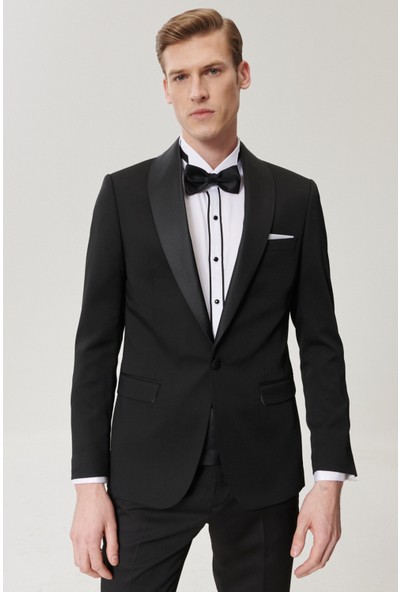 Altınyıldız Classics Erkek Slim Fit Desenli Smokin Damatlık