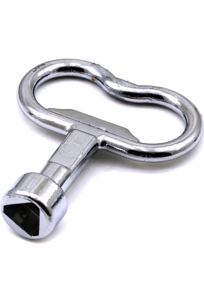 Badem10 Yaylı Pano Kilidi Anahtarı Üçgen Uçlu Kilit Anahtarı