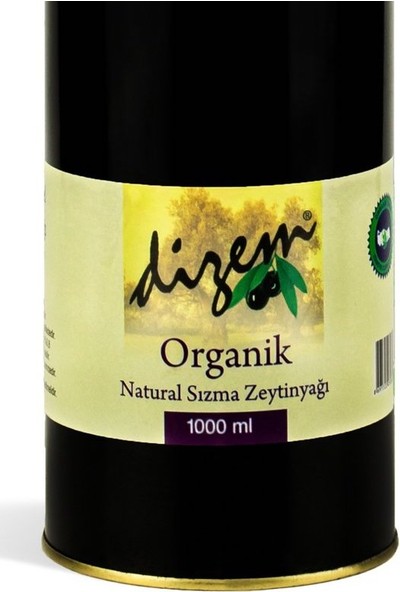 Dizem Naturel Sızma Zeytinyağı 1000 ml Teneke Dizem Naturel Sızma Zeytinyağı 1000 ml Teneke