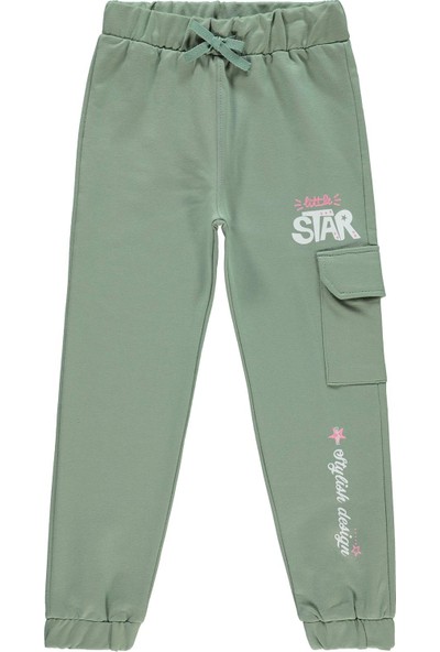 Civil Girls Kız Çocuk Eşofman Altı 6-9 Yaş Yeşil