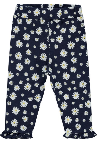 Civil Baby Kız Bebek Tayt 6-18 Ay Lacivert Civil Baby Kız Bebek Tayt 6-18 Ay Lacivert