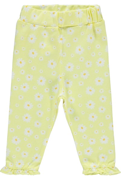 Civil Baby Kız Bebek Tayt 6-18 Ay Sarı Civil Baby Kız Bebek Tayt 6-18 Ay Sarı