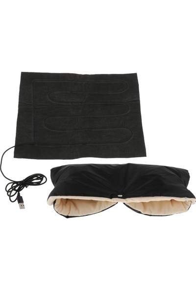 Meetsue Rüzgar Geçirmez Isıtıcı Eldiven Siyah (Yurt Dışından) Meetsue Rüzgar Geçirmez Isıtıcı Eldiven Siyah (Yurt Dışından)